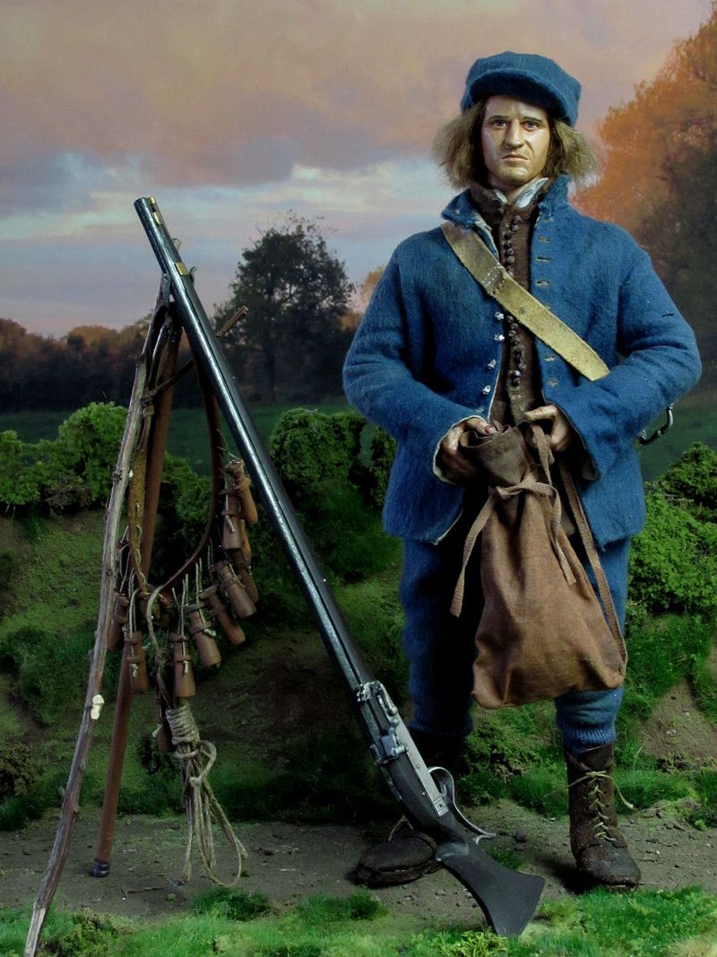 Royalist musketeer in 1/6th scale | planetFigure | Miniatures