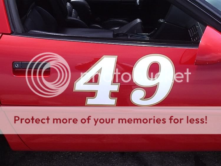 Installed my iZoom Graphics reusable vinyl numbers! - CorvetteForum ...