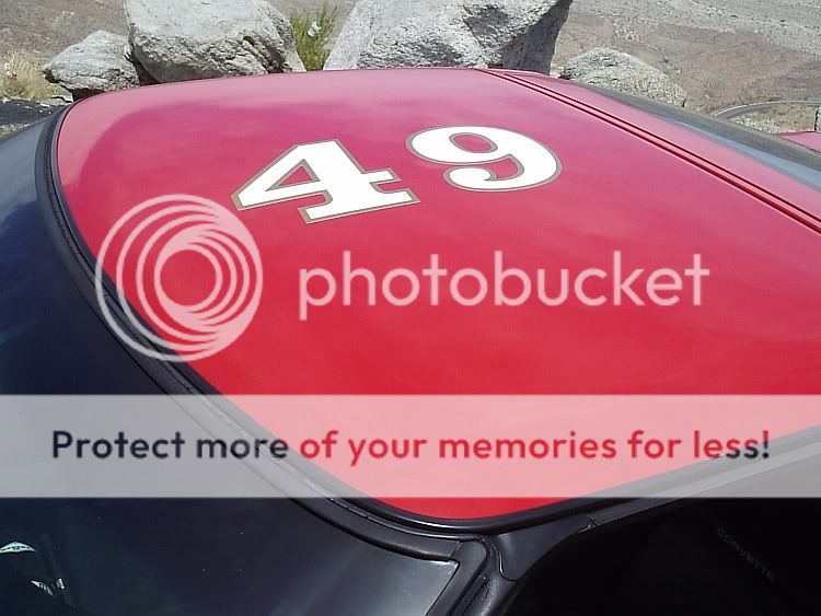 Installed my iZoom Graphics reusable vinyl numbers! - CorvetteForum ...