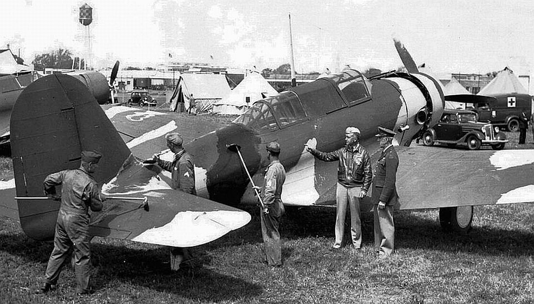 Iraqi Northrop A-17 - Cool Low-Flying Shot - Aircraft WWII ...