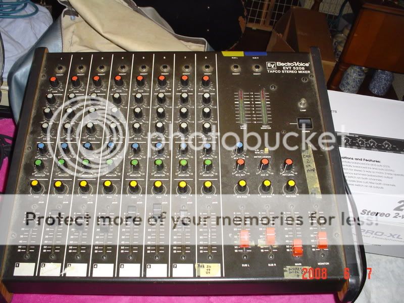 Parting out PA system...